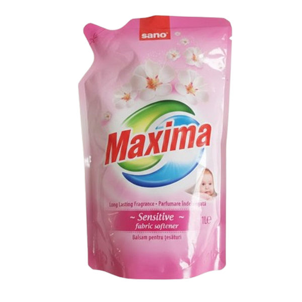 Sano Maxima Омекотител Sensitive розов 1 л.