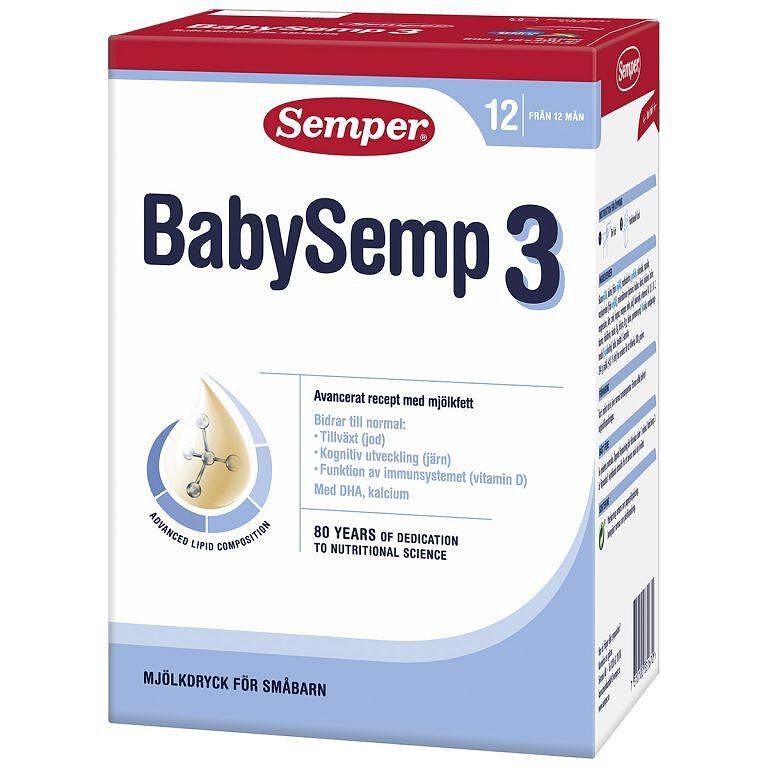 Semper Преходно мляко за кърмачета Baby Semp 3 9+ 800 мл.