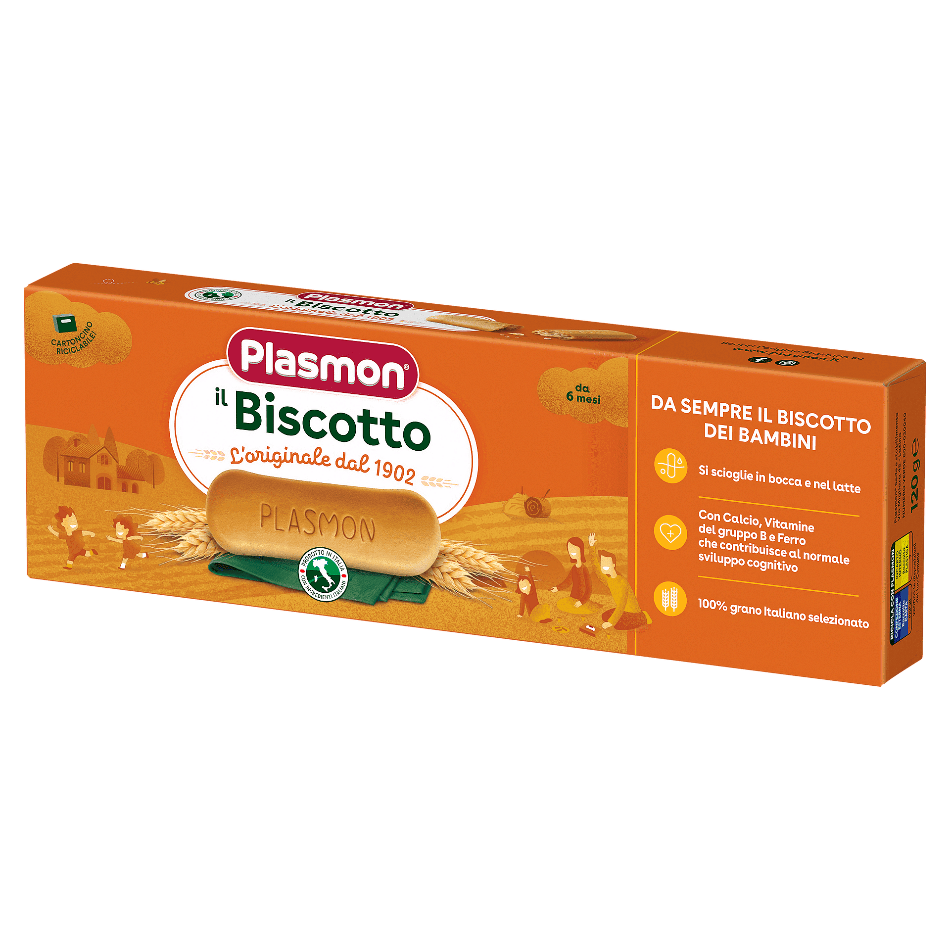Plasmon Бишкоти 6+ 120 гр.