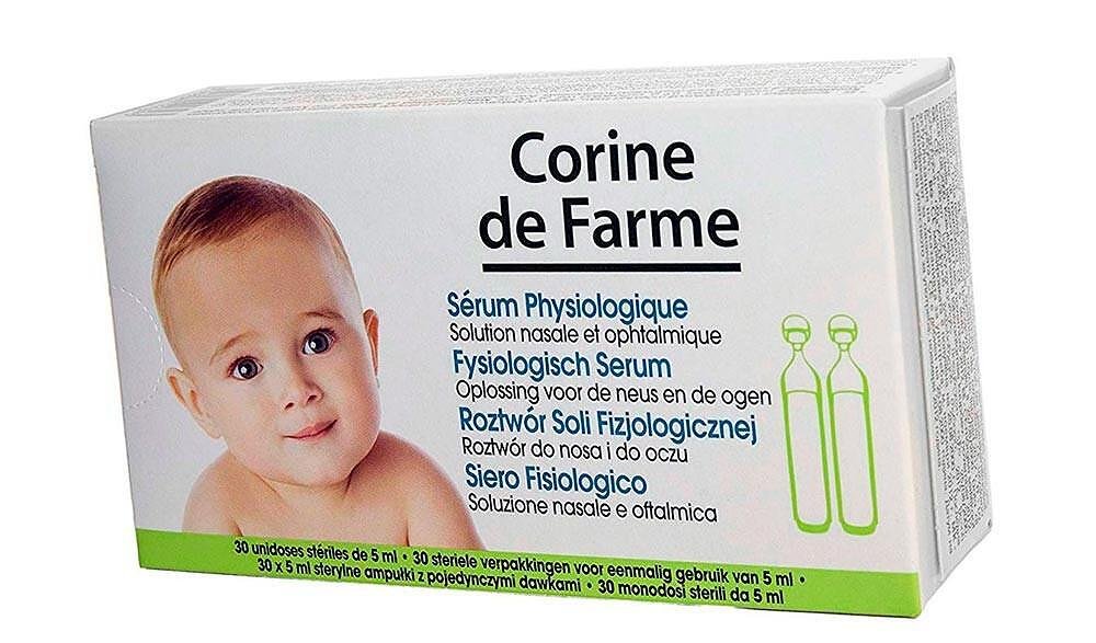 Corine De Farme BABY Физиологичен разтвор за нос и очи 30х5ml