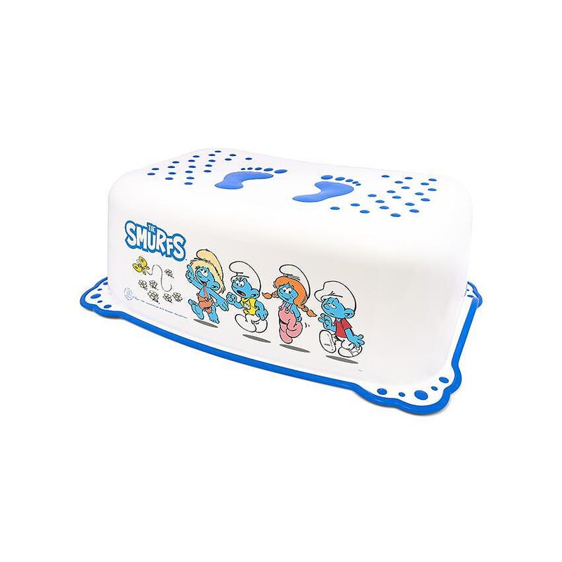 Lorelli Стъпало за баня The Smurfs White 10131122401