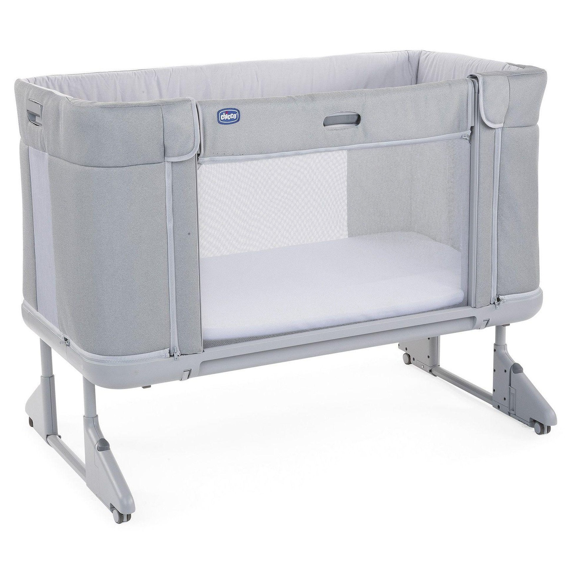 Chicco Бебешка кошара Next 2 Me Forever Cool Grey 0724.02 Вис Виталис