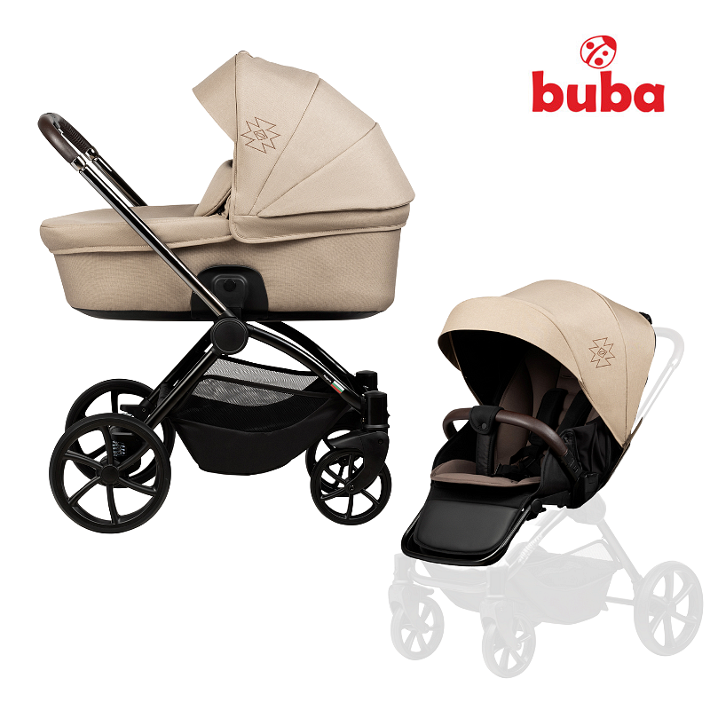 Buba Бебешка количка Kanatitza 2в1 col. 146 Nougat NEW024409