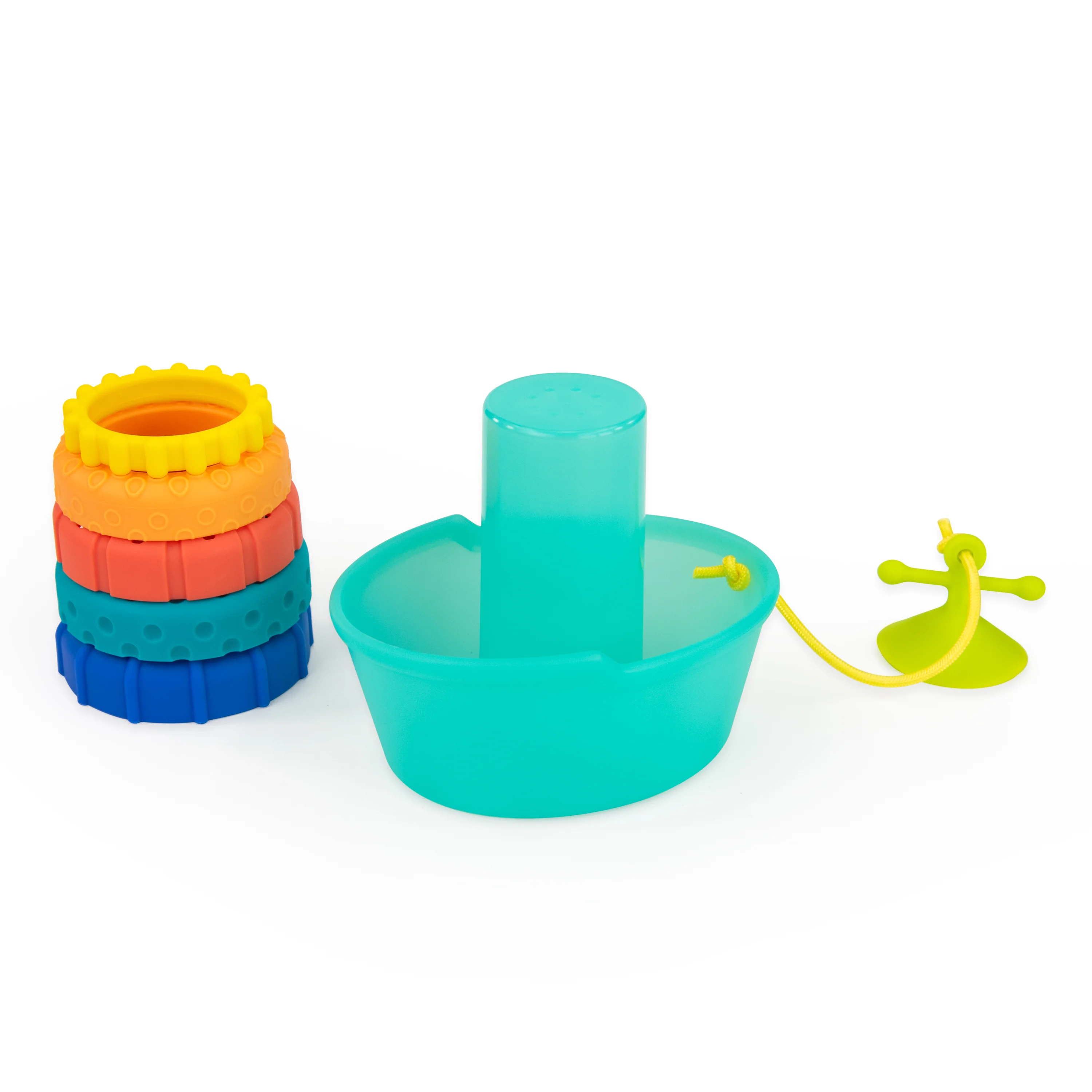 Sassy Бебешка играчка за баня Stackin' Ship Tub Toy