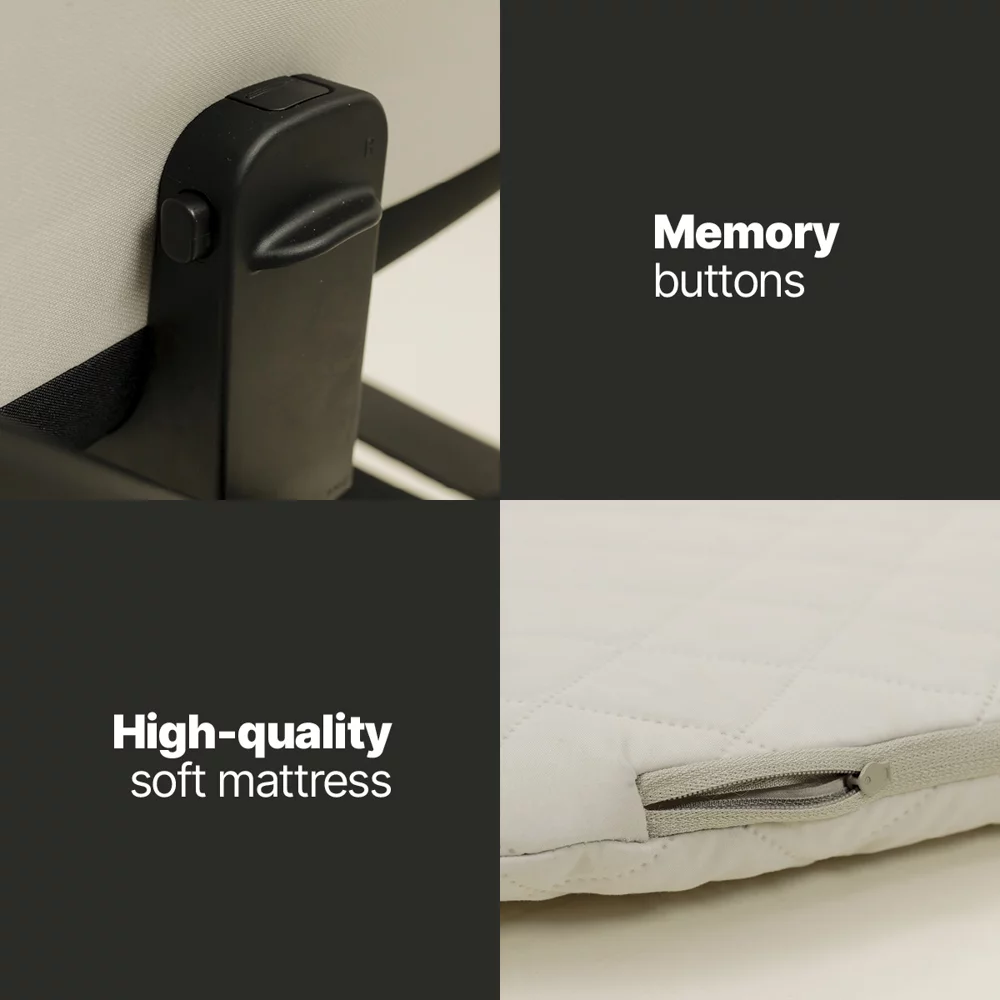 Zopa Кош за новородено XL Move 5 Ivory Beige