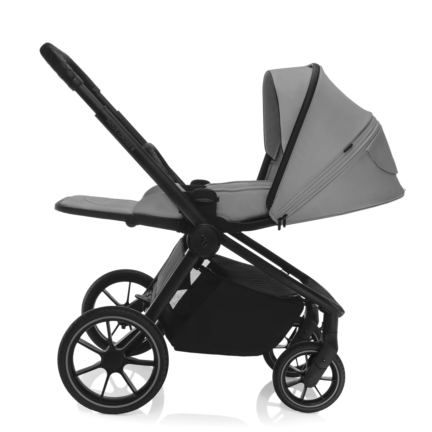 Zopa Бебешка количка Move Cross 5 Shade Grey