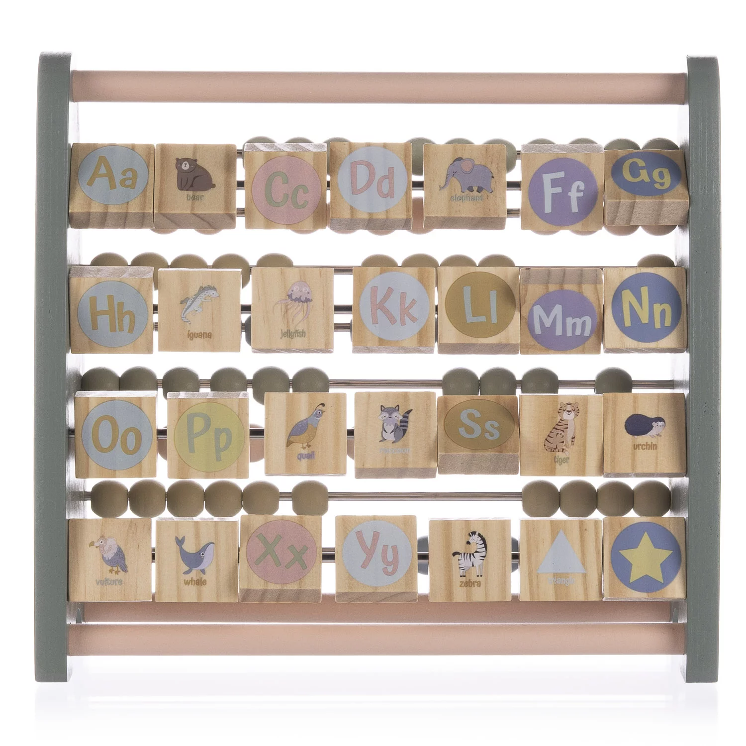 Zopa Дървена образователна играчка 2в1