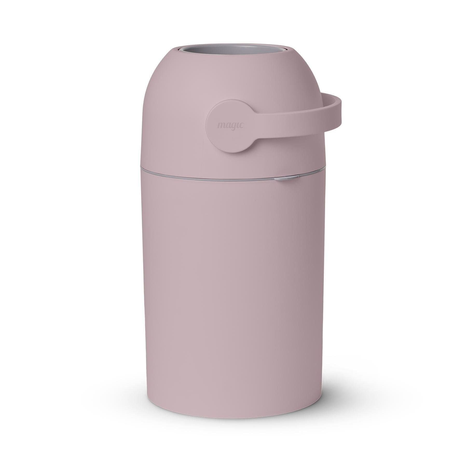 Magic Хигиенен кош за 25 пелени Majestic Diaper Pail Blush Pink