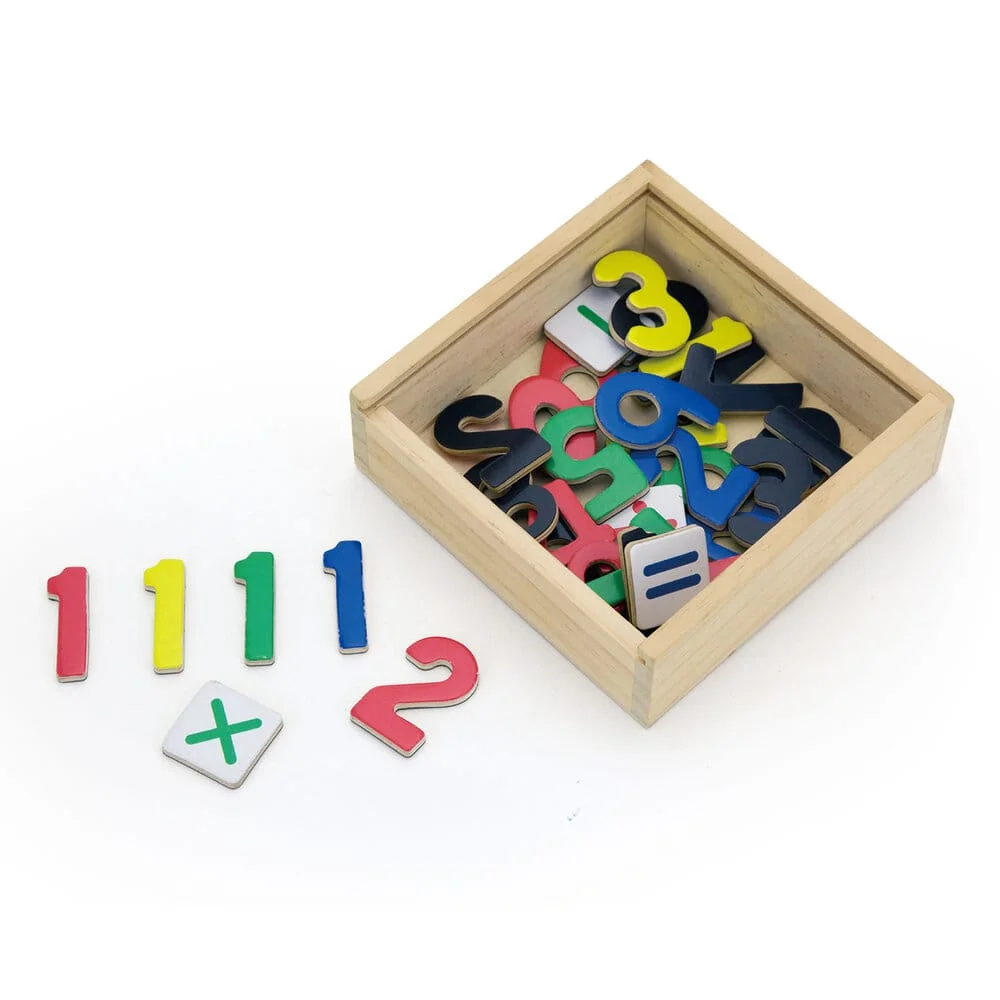 Viga Toys Дървени магнитни цифри 50325