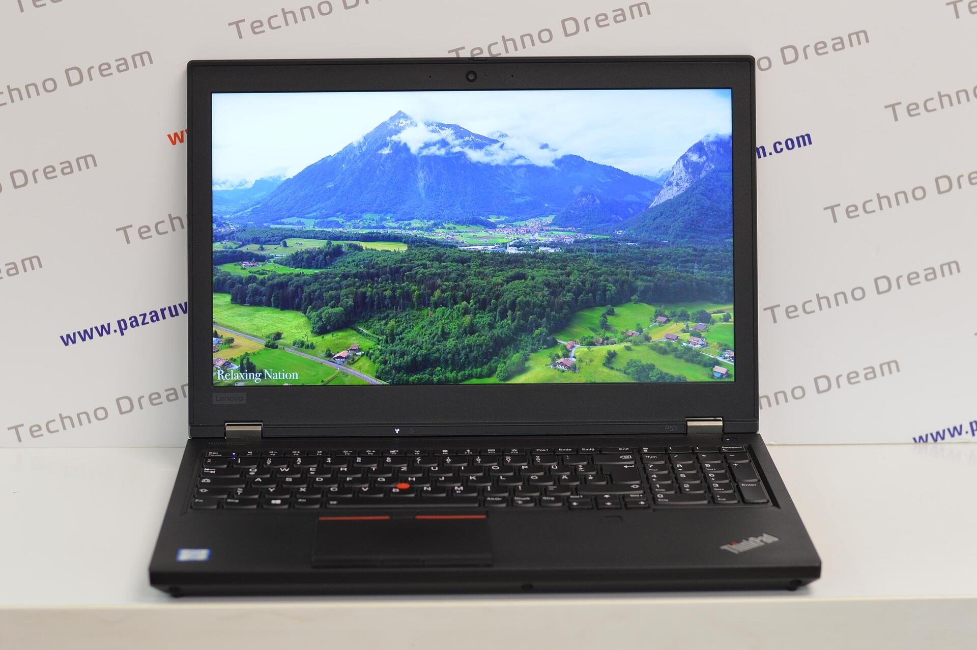 Lenovo ThinkPad P53 - Intel® Core™ i7-9850H / 32GB DDR4 / 1TB SSD