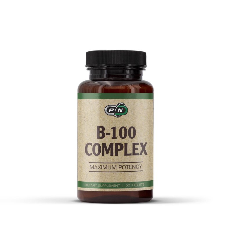 Pure Nutrition - VITAMIN B-100 COMPLEX SUSTAINED RELEASE