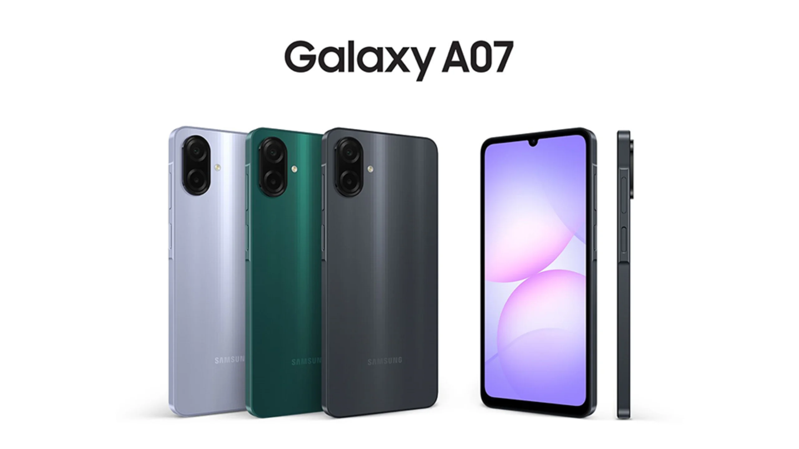 Смартфон Samsung Galaxy A07, 64GB, 4GB RAM, Dual SIM
