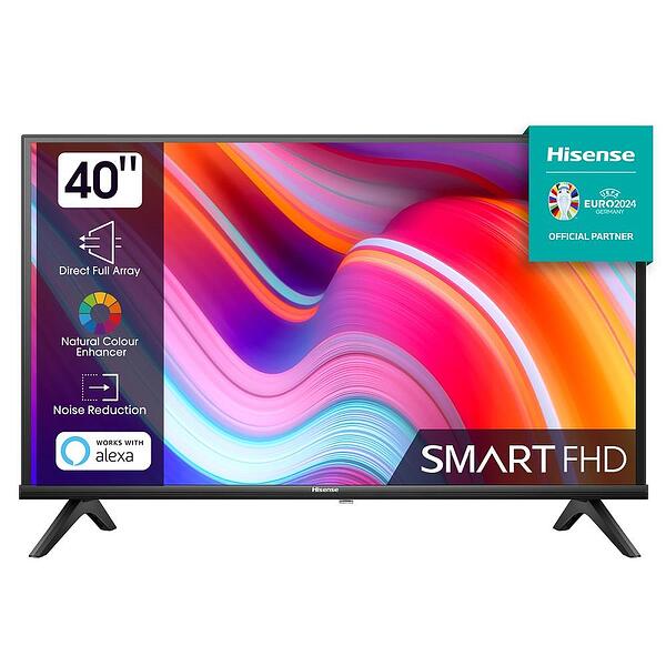 Телевизор Hisense 40", Full HD, DLED, VIDAA U5 Smart TV (40A4K)