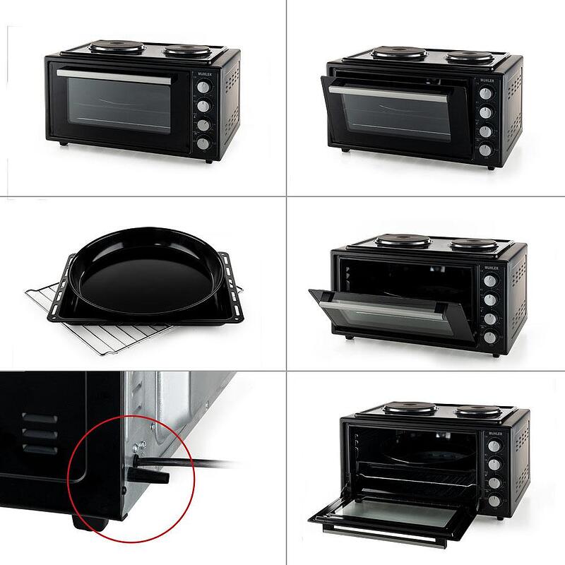 Малка готварска печка Muhler (MC-4522)