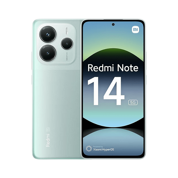 Смартфон Xiaomi Redmi Note 14 5G, 256GB, 8GB RAM, Dual SIM, Coral Green