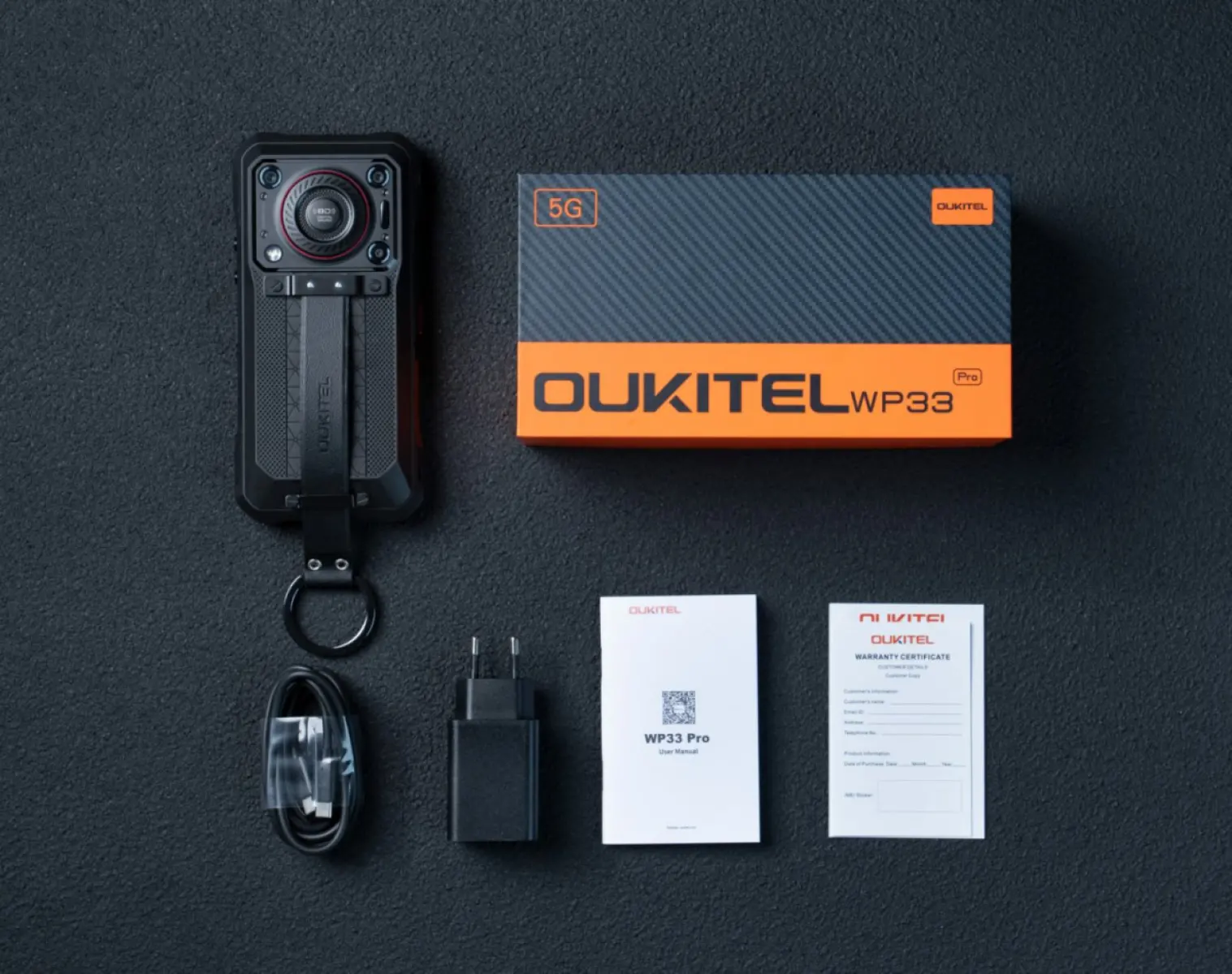 Смартфон Oukitel WP33 Pro 5G, 256GB, 8GB RAM, Dual SIM