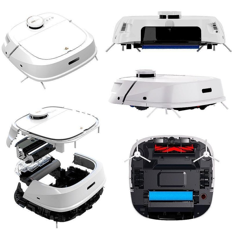 Прахосмукачка робот и подомиячка със самопочистващ моп Tecbot M1 Pro
