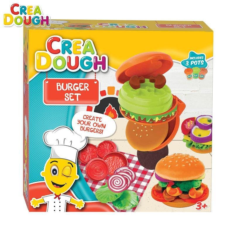 Crea Dough Комплект за моделиране Направи си бургер CD259-17