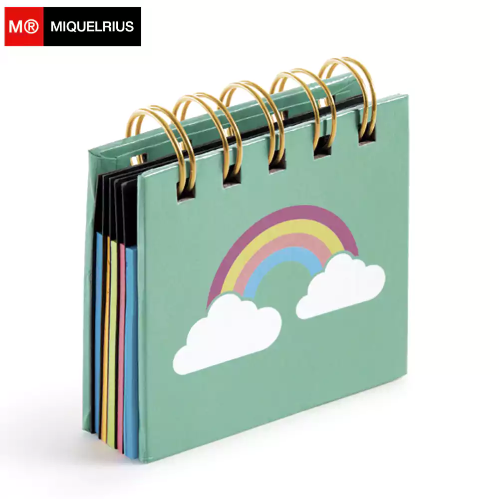 Miquelrius Back2Fun Комплект лепящи листчета Rainbow 16664