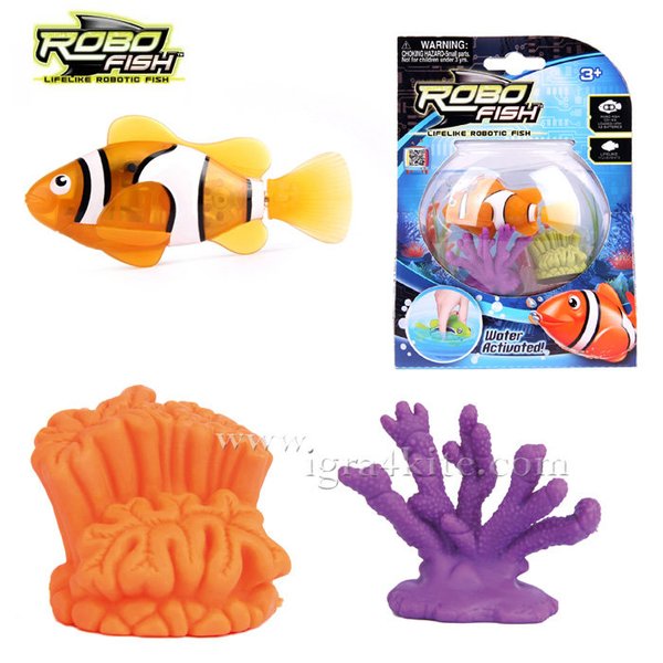Zuru Robofish - Робофиш Робо риба с два корала
