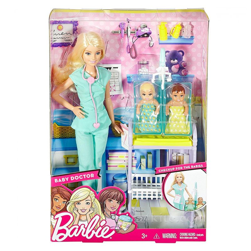 Barbie - Кукла Барби педиатър dhb63