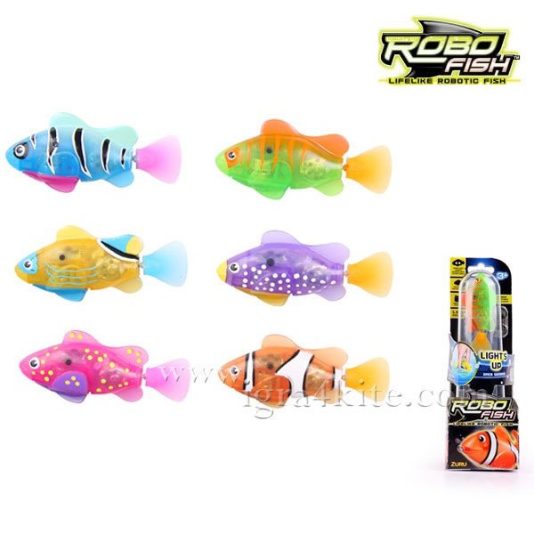 Zuru Robofish - Робофиш Робо риба с LED светлина