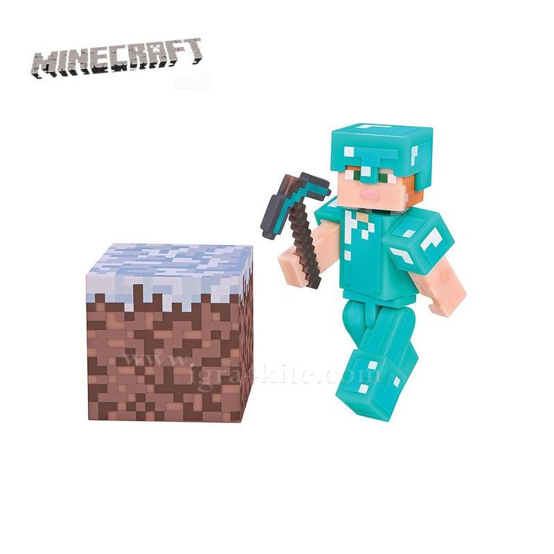 Minecraft - Фигурка Alex In Diamond Armor 16478