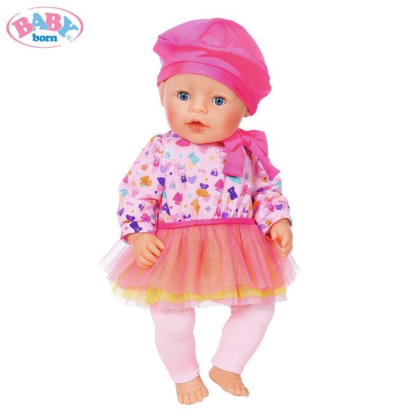Baby Born - Комплект дрешки за кукла Бейби Борн момиче в розово 824528