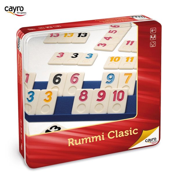 Cayro Games Забавна игра Руми Класик в метална кутия C753