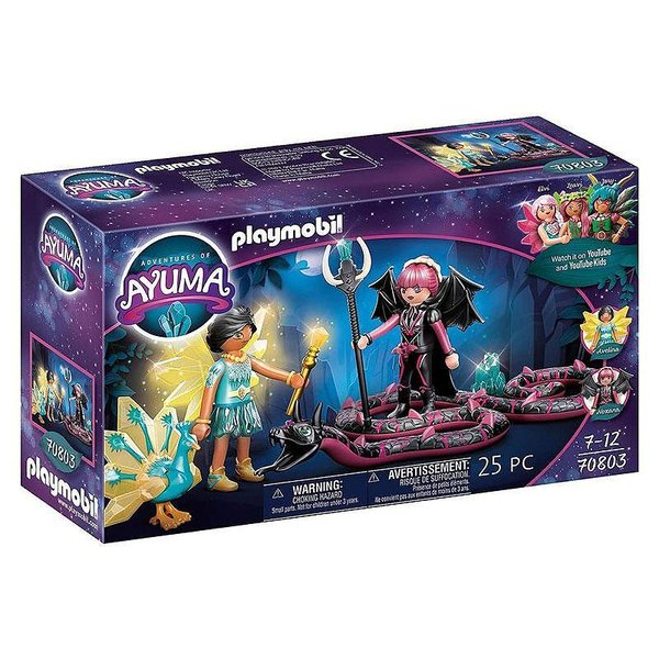 Playmobil Ayuma Феята на кристалите и феята на прилепите 70803