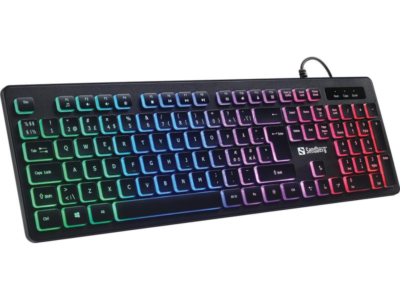 Sandberg Stealth Gamer Keyboard - Жична Клавиатура