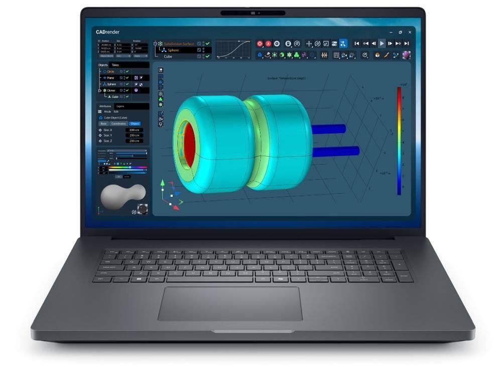 Dell Pro Max 18 Plus MB18250, Intel Ultra 7 265HX, vPro, 18 QHD+, 32GB ...