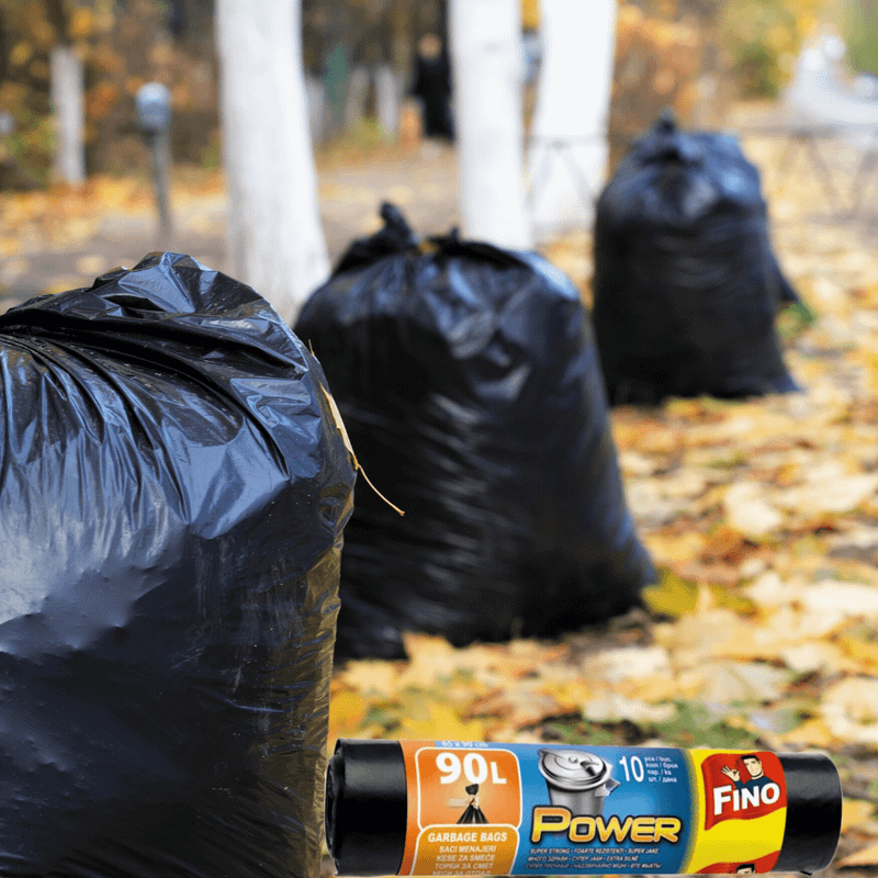 Fino Power Торби за смет, 90 л, 10 броя | Cleanmarket.bg
