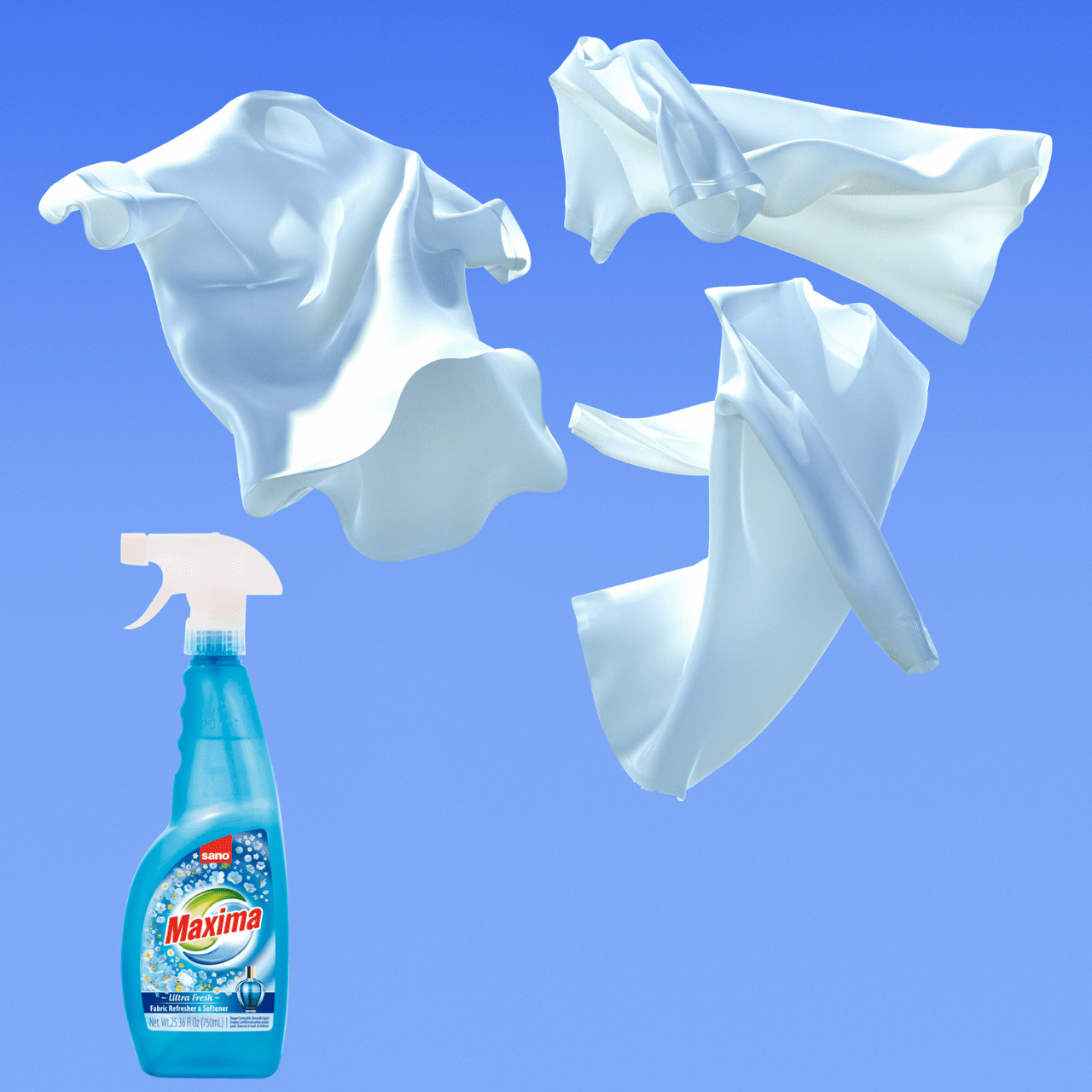 Sano Maxima Ultra Fresh, ароматизатор за дрехи 750 мл | Cleanmarket.bg