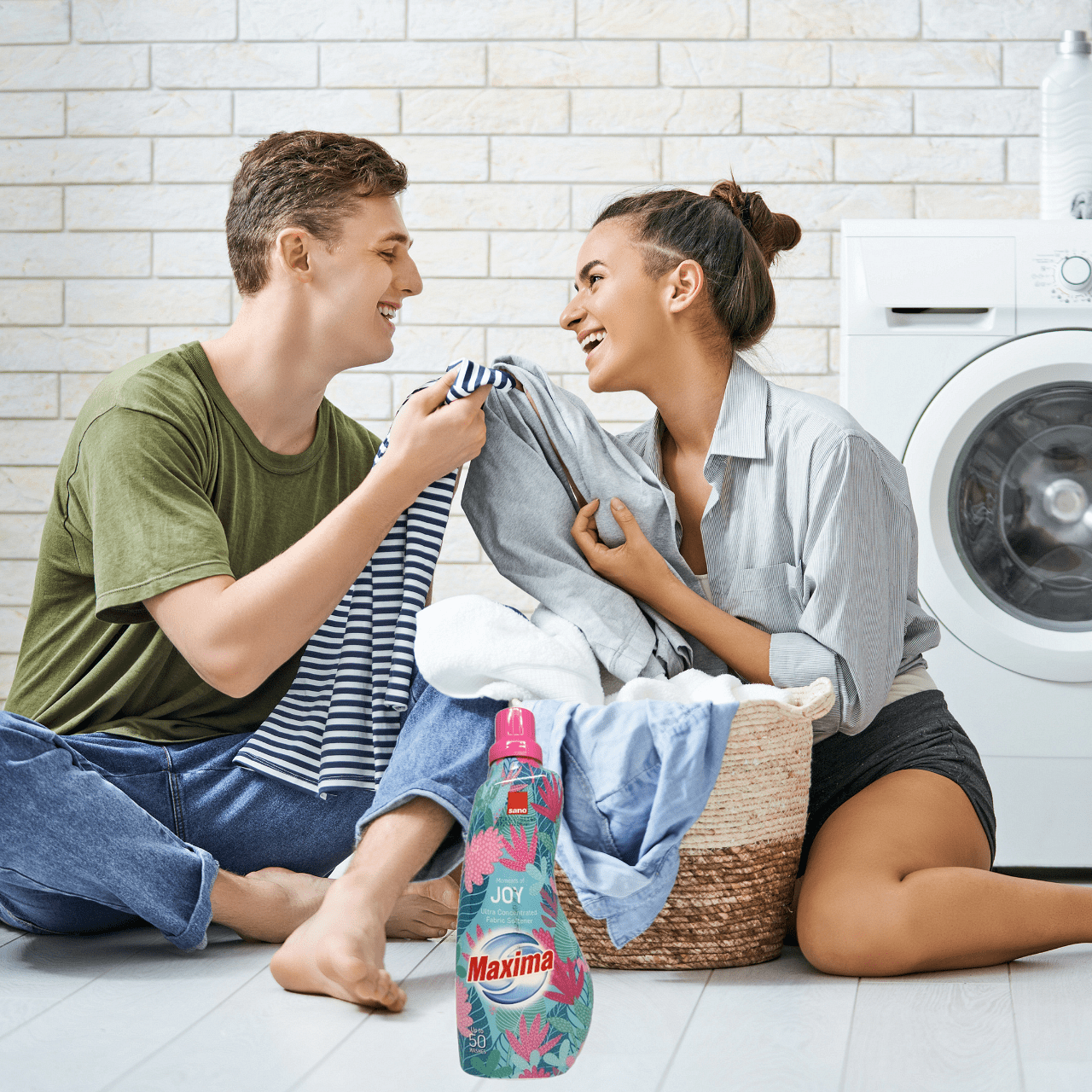 Sano Maxima Moments of Joy, 1 литър, 40 пранета | Cleanmarket.bg