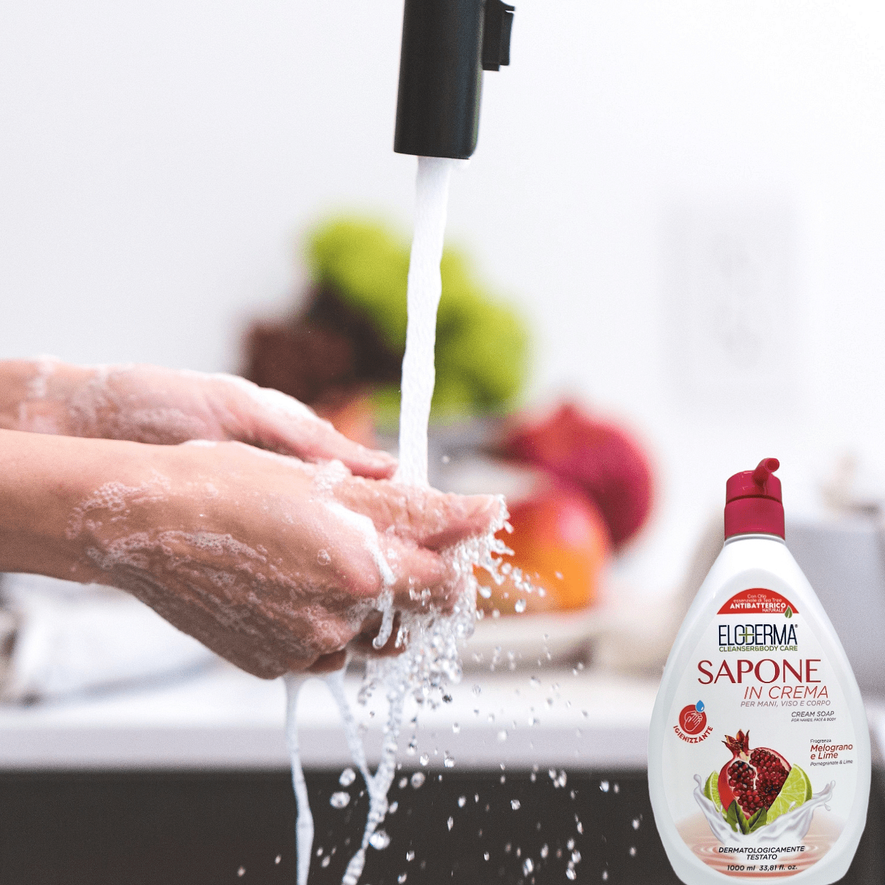 Eloderma Frutti Rossi сапун, 1 литър | Cleanmarket.bg