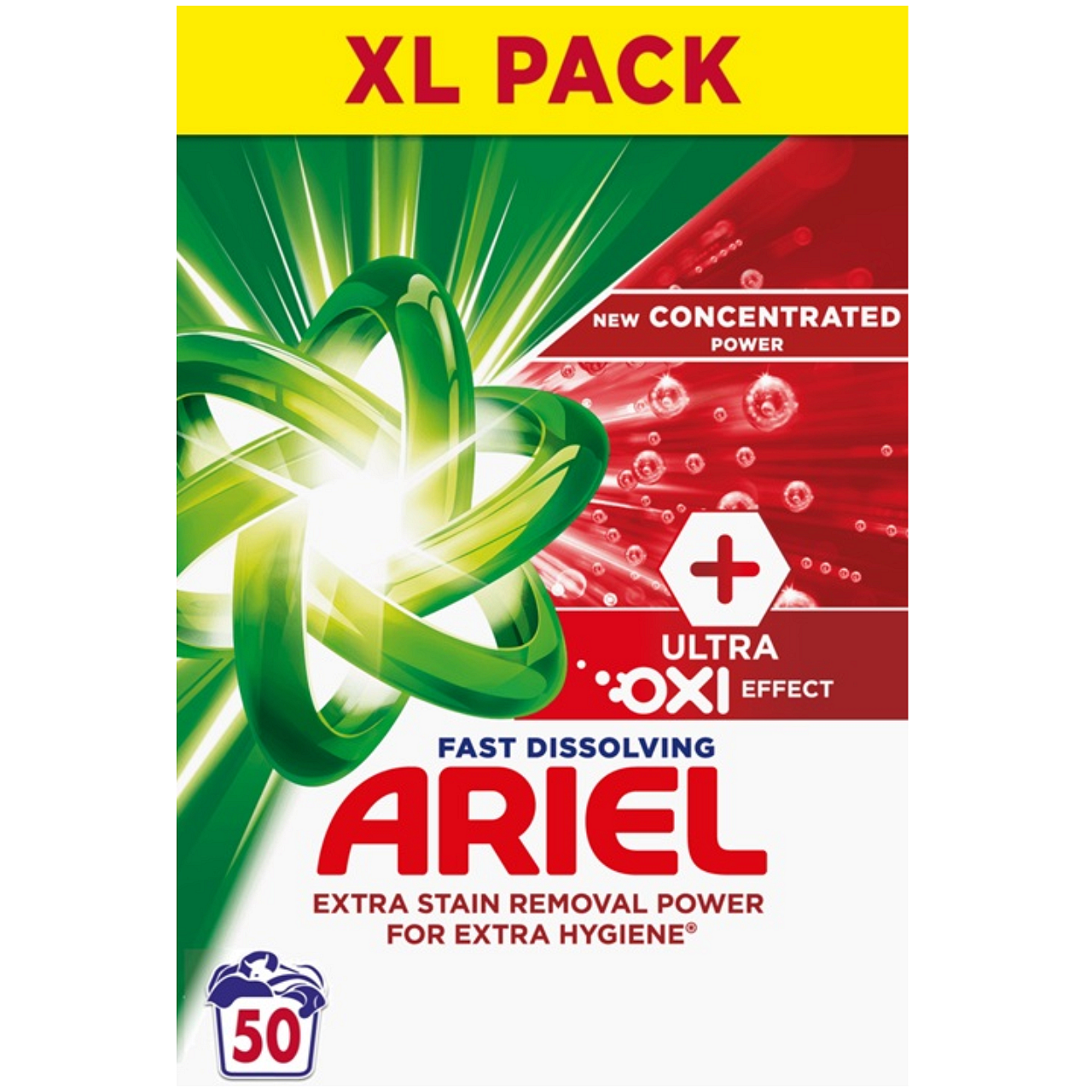 Ariel Extra Clean Power Aqua Puder, 2,75 кг, 50 пр | Cleanmarket.bg