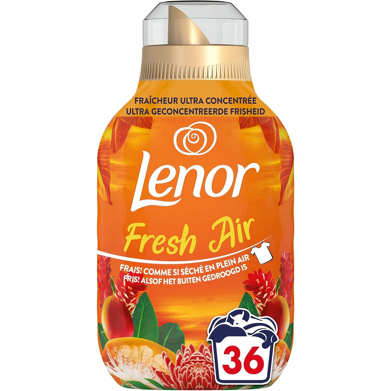 Lenor Fresh Air Tropical Sunset, 504 мл, 36 пр | Cleanmarket.bg