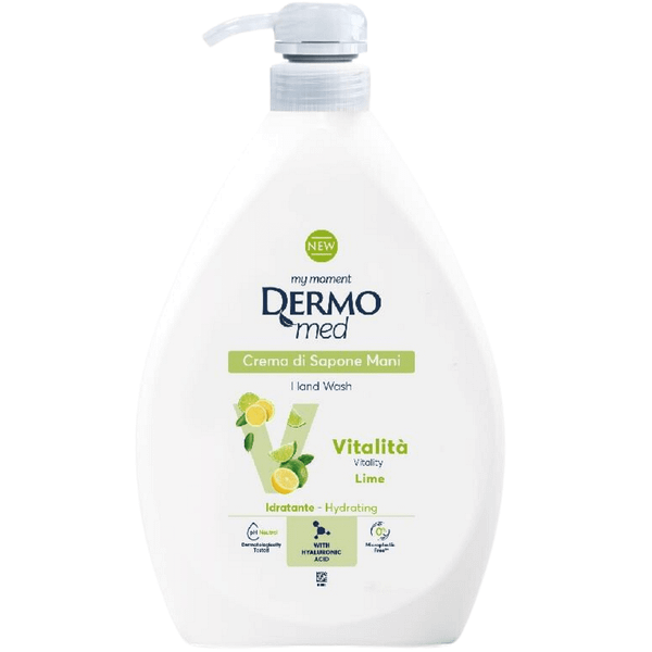 Течен сапун Dermomed Vitalita Lime, 1 литър