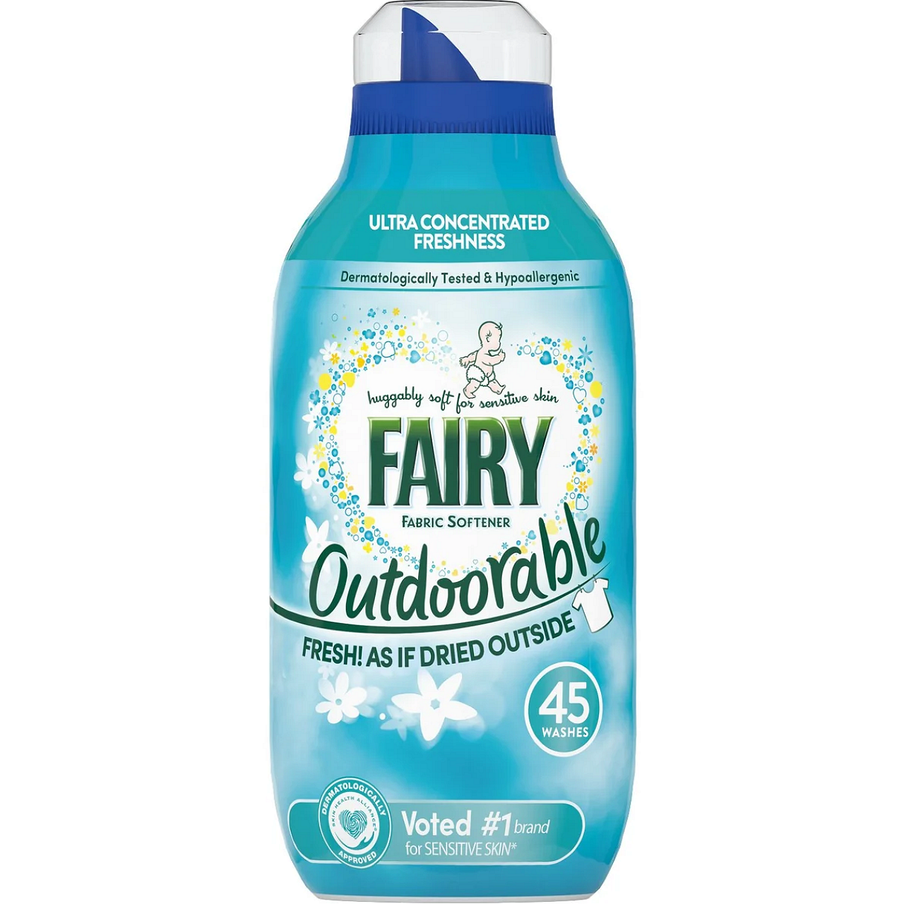 Fairy Ultra Concentrated Freshness, 630 мл, 45 пранета | Cleanmarket.bg