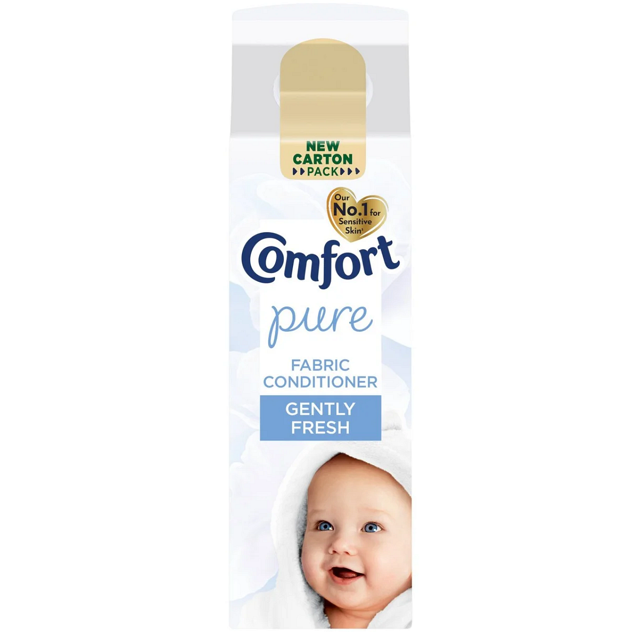 Comfort Pure, 930 мл омекотител, 31 пранета | Cleanmarket.bg