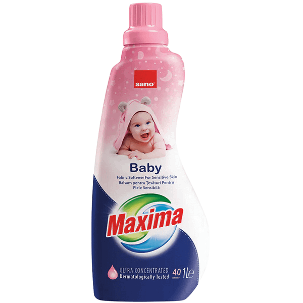 Sano Maxima Baby for Sensitive skin, 1 л., 40 пранета | Cleanmarket.bg
