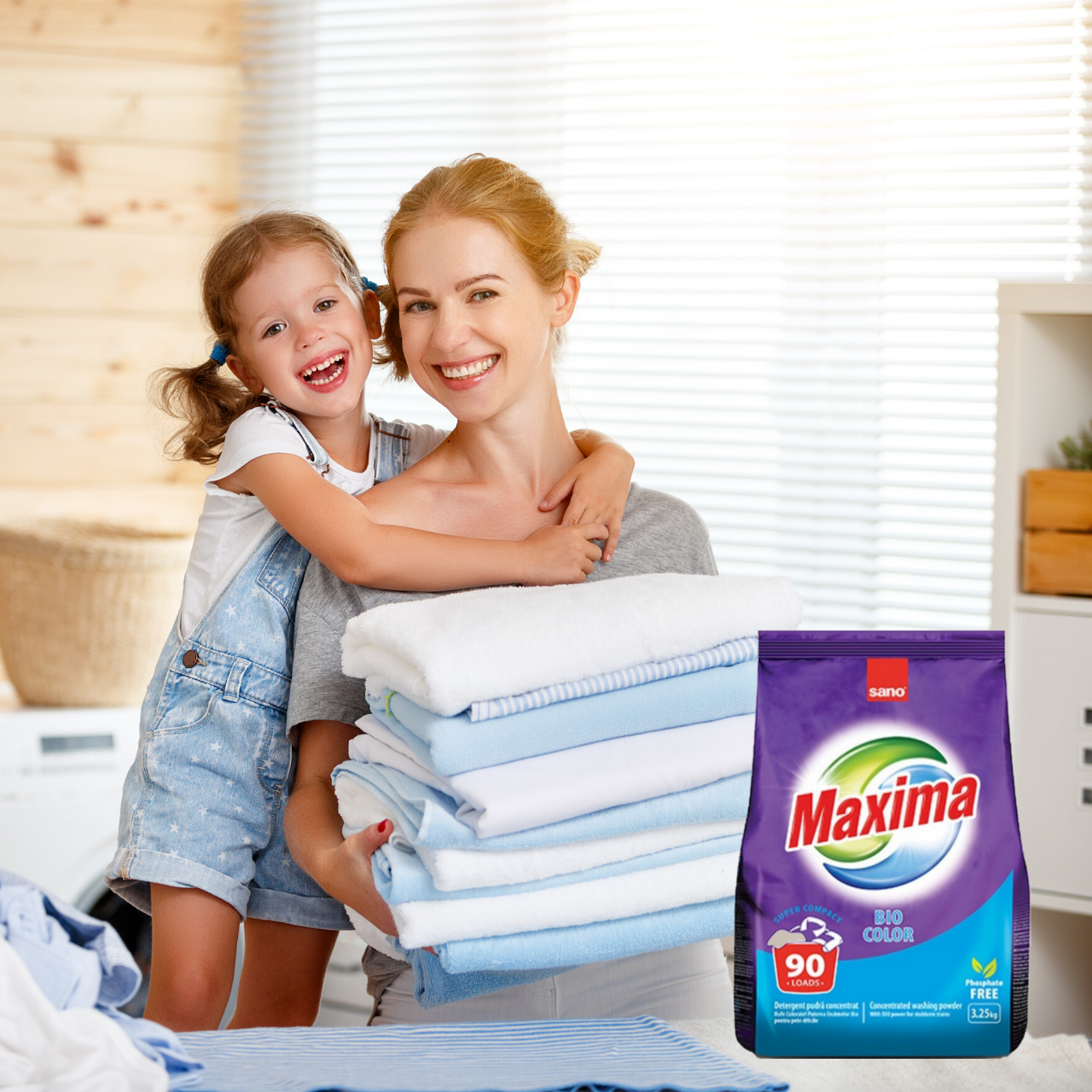Sano Maxima Bio Color, 3,25 кг, 90 пр | Cleanmarket.bg