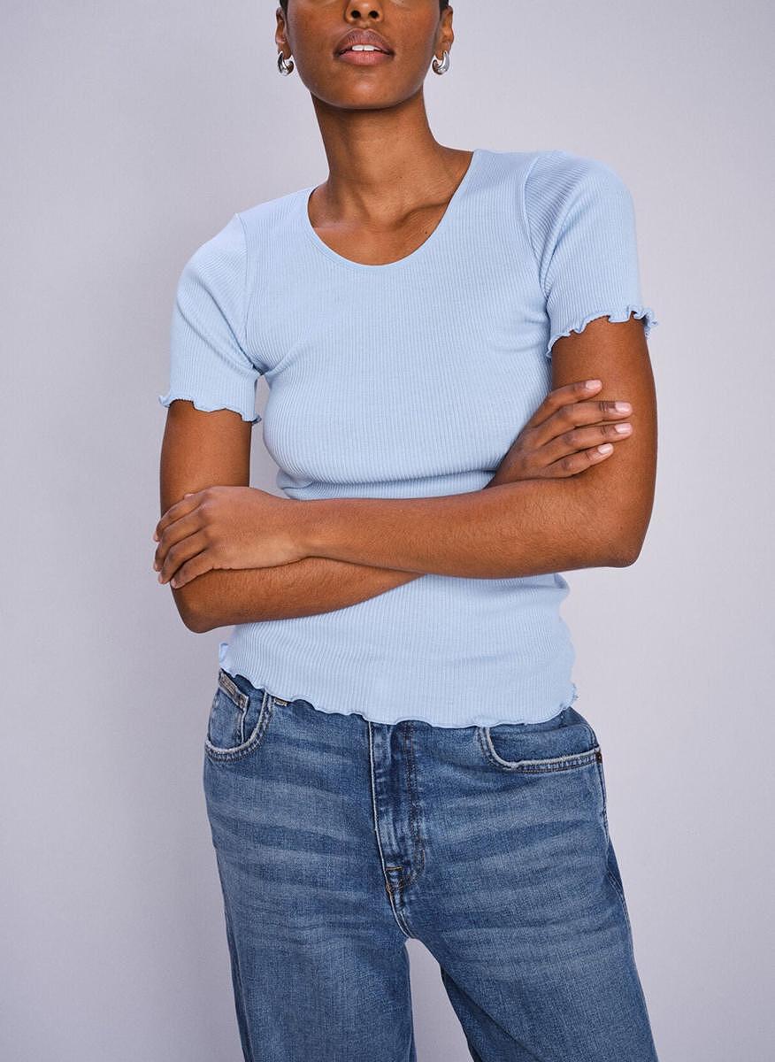 Тишърт с коприна Mos Mosh Elaine Seamless | SHOP MDL