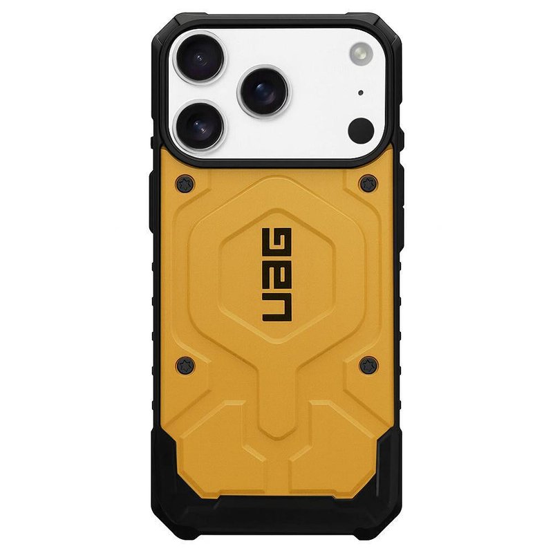 Калъф UAG Pathfinder MagSafe за iPhone 17 Pro Max в цвят Heritage Yellow