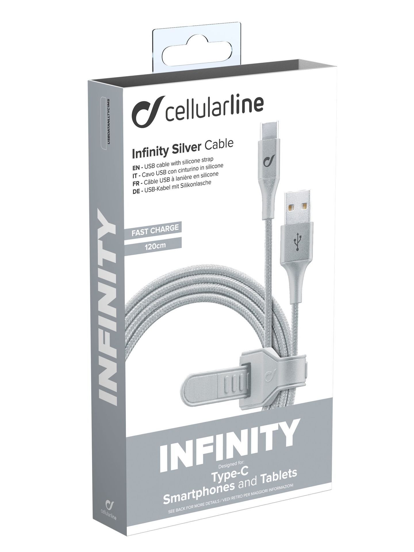 Кабел данни Infinity USB-C