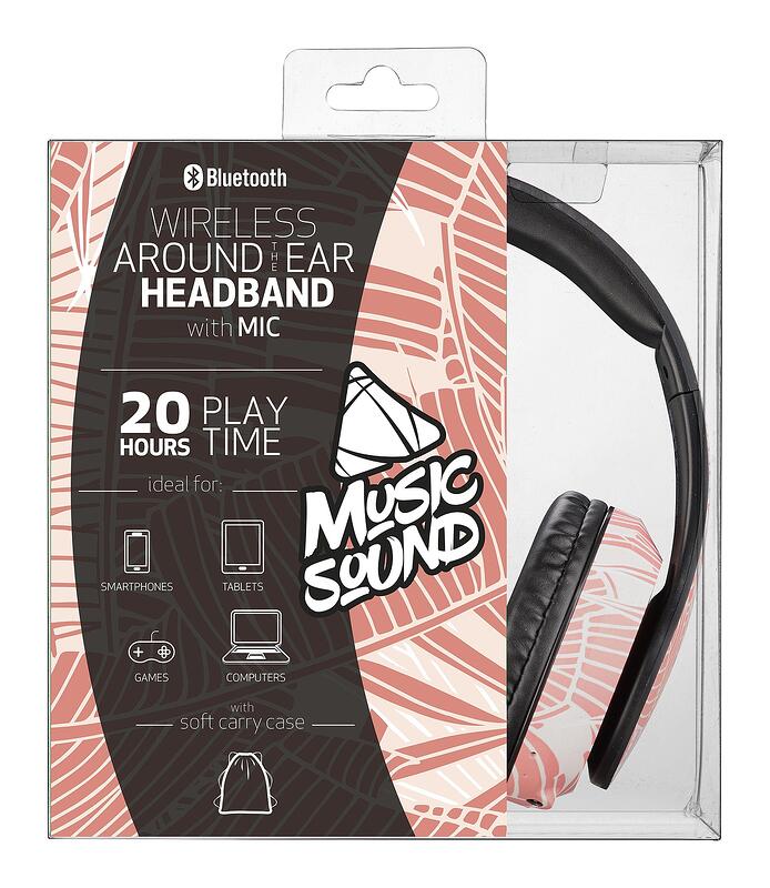 Bluetooth слушалки Music Sound PALM