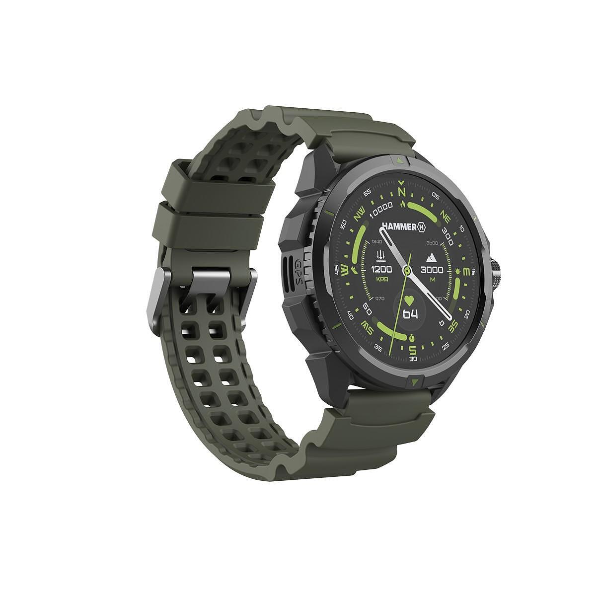 Смарт часовник HAMMER Watch 2 Military Edition