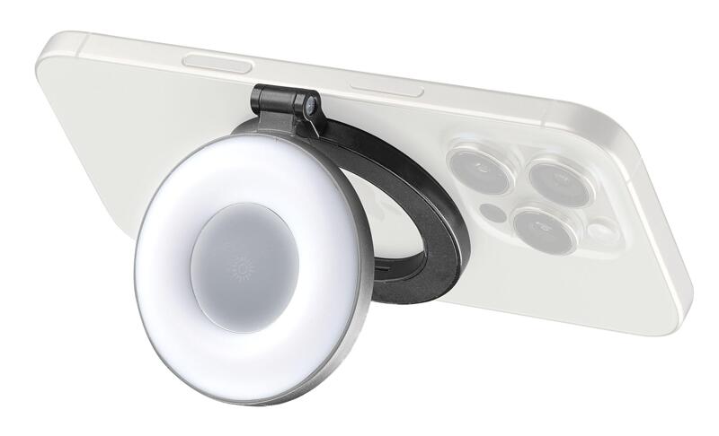 Магнитна селфи LED лампа със стойка MagSafe - smartstyle.bg