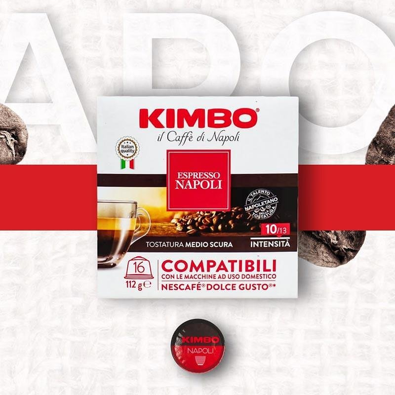 Кафе капсули Kimbo Espresso Napoli Dolce Gusto 16 бр